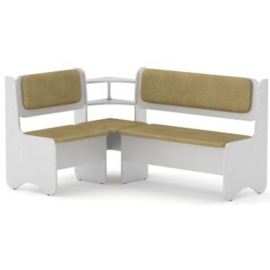 Rohová lavice SOFIA (Materiál potahu: tkanina - toronto brown ...