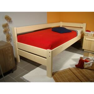 Postel z masivu pro seniory NIKI NR SENIOR 90x200, senior postel ...