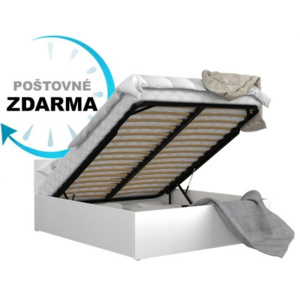 Manželská postel PANAMA 140x200 se zdvižným roštem | FAVI.cz