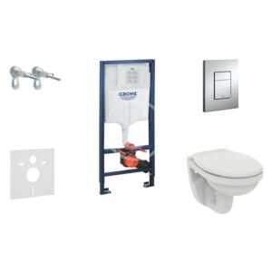Grohe - Sada pro závěsné WC + klozet a sedátko Ideal Standard Quarzo ...